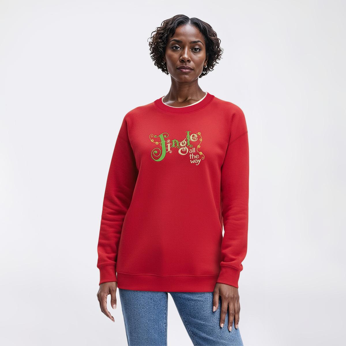 Womens MCCC Sportswear Jingle All The Way Fleece Sweatshirt